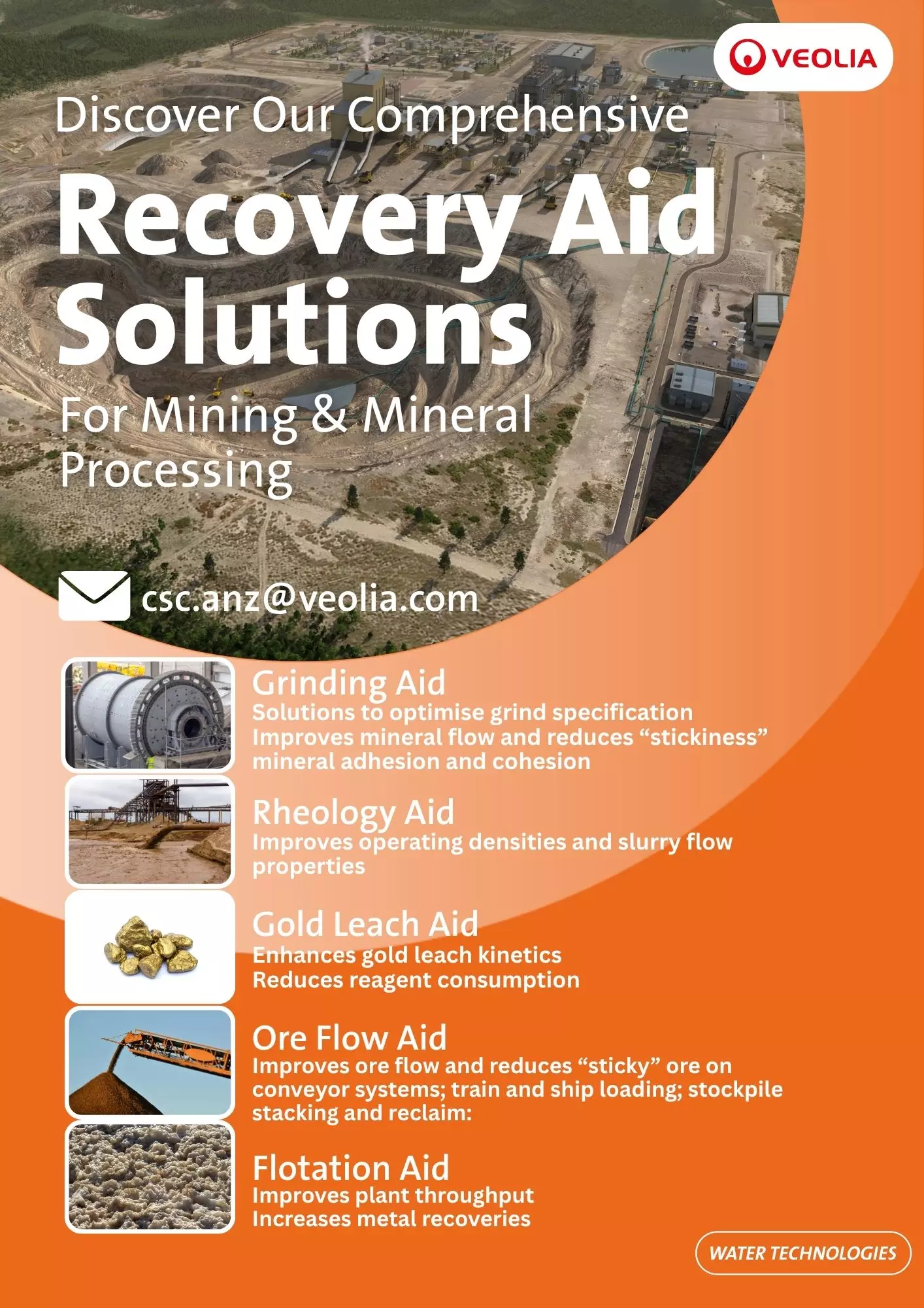 Recovery Aid Solutions | Veolia